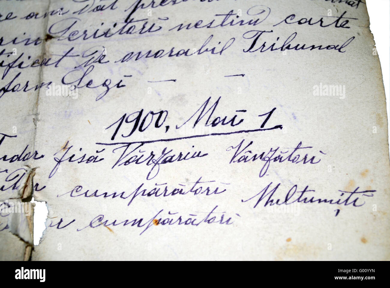 Hand text communication vintage hi-res stock photography and images - Alamy