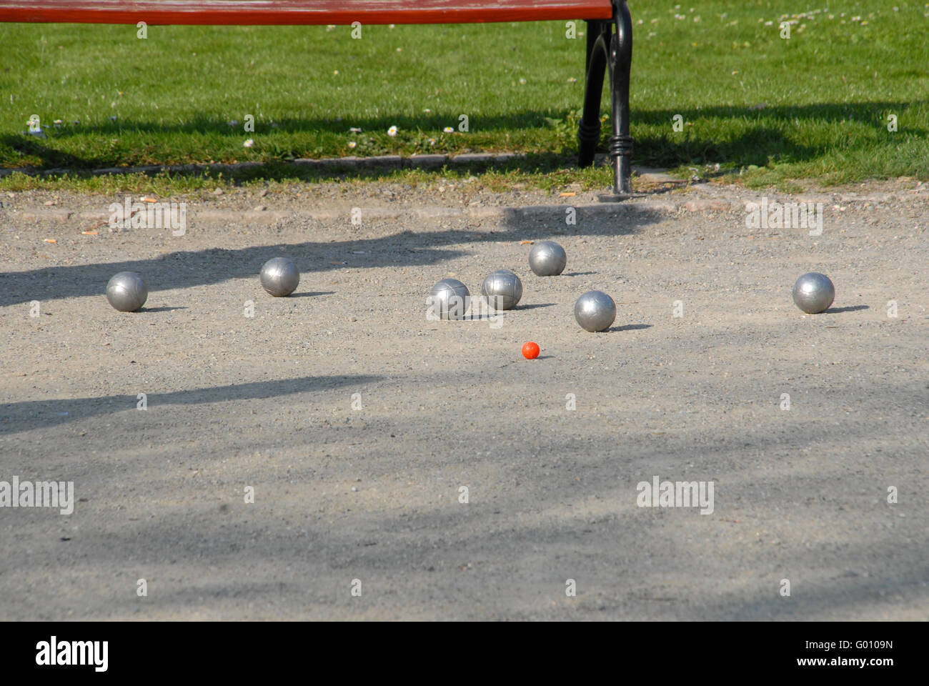 Boule spiel hi-res stock photography and images - Alamy