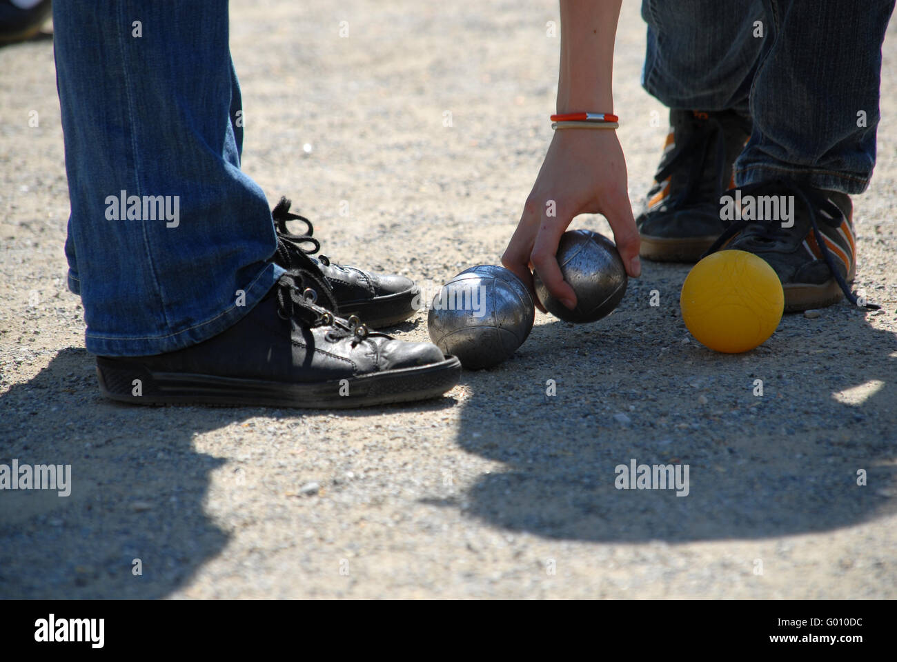 Boule spiel hi-res stock photography and images - Alamy