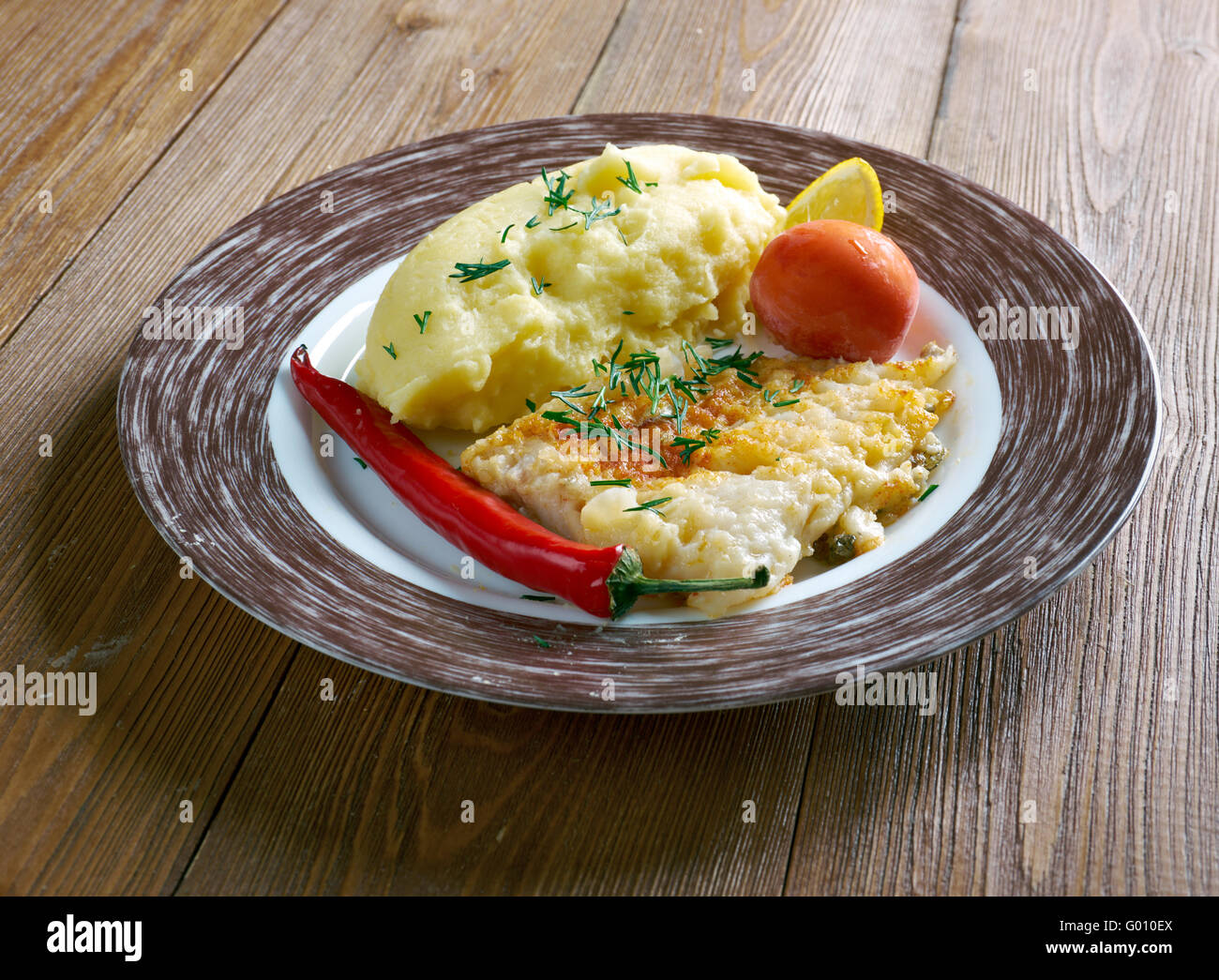 Saramura - traditional Romanian fish dish Stock Photo - Alamy