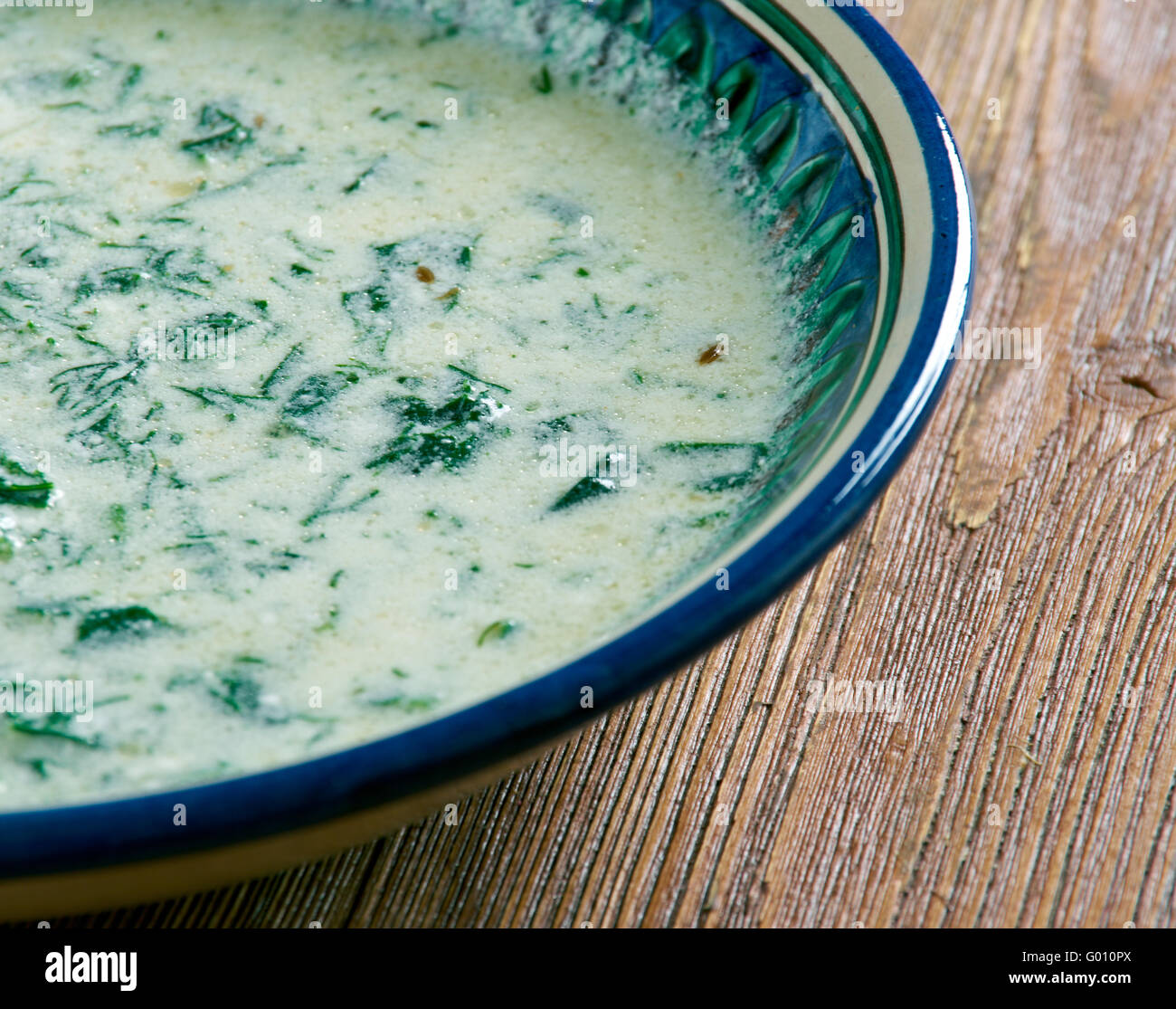 Torshi Tareh, Persian Sour Herb Stew Stock Photo - Alamy