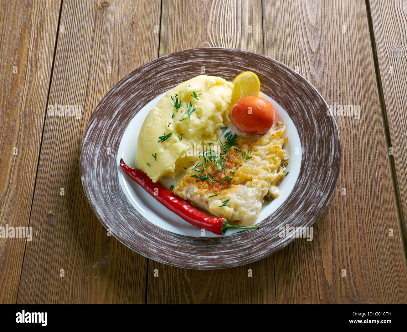 Saramura - traditional Romanian fish dish Stock Photo - Alamy