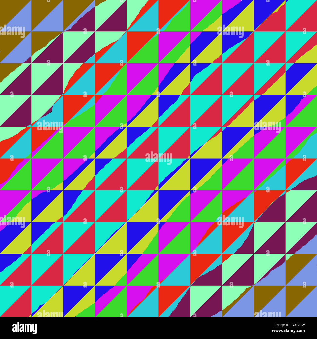 Cyan triangles hi-res stock photography and images - Alamy