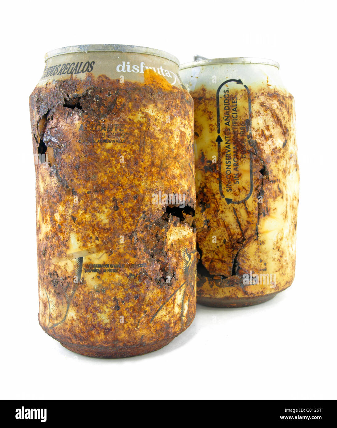 Old beer cans Cut Out Stock Images & Pictures - Alamy