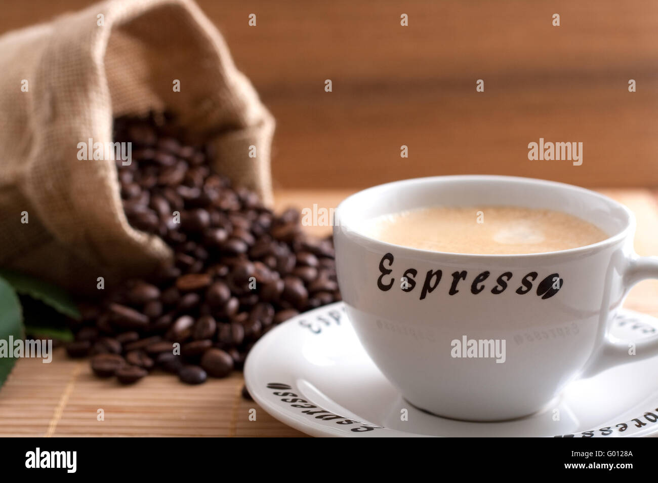 A bunch of coffee beans Stock Photo - Alamy