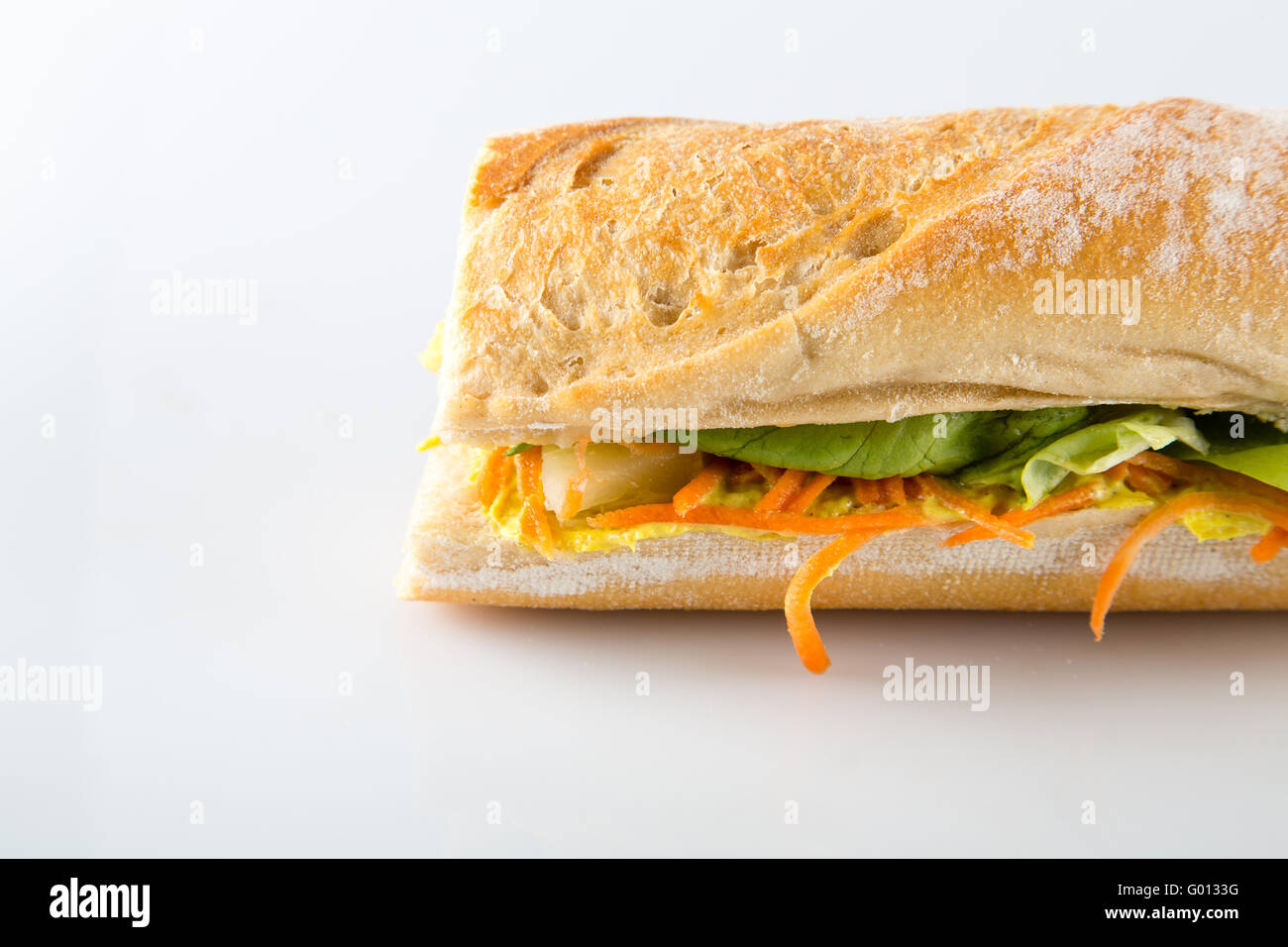 Delicious fresh sandwich curry hi-res stock photography and images - Alamy