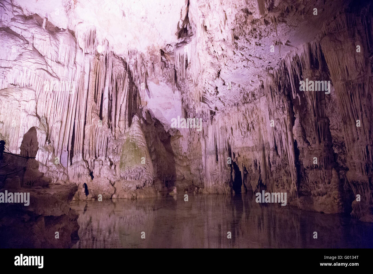 Neptun Cave Sardinia Stock Photo - Alamy