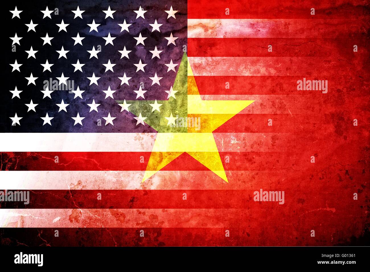 USA and Vietnam Stock Photo - Alamy