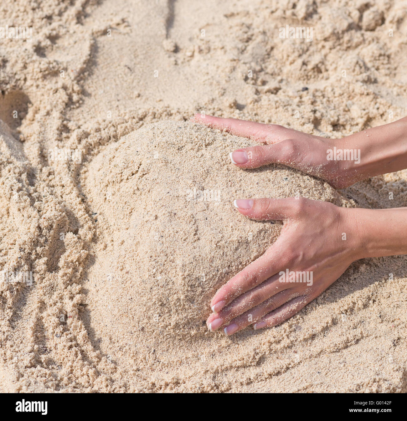 heart shaped sand pile Stock Photo - Alamy