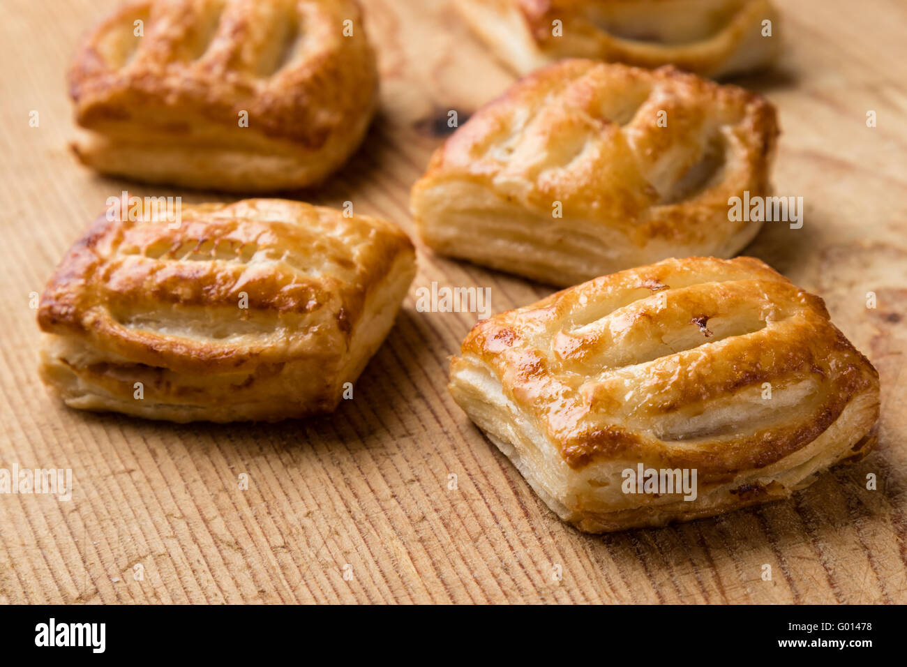 sweet puff pastry Stock Photo - Alamy