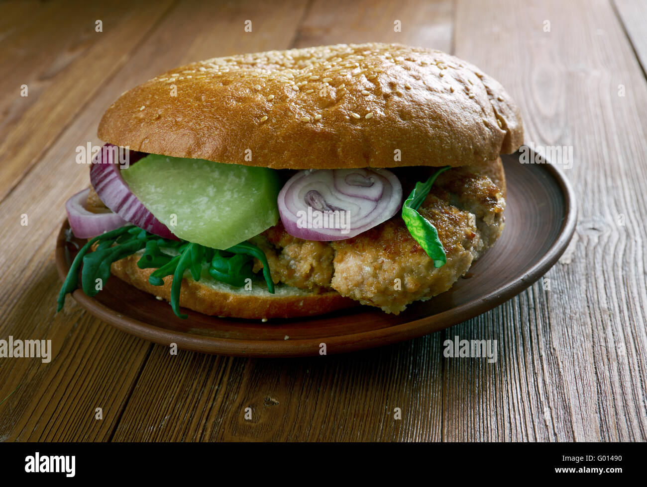 Balkan burger hi-res stock photography and images - Alamy