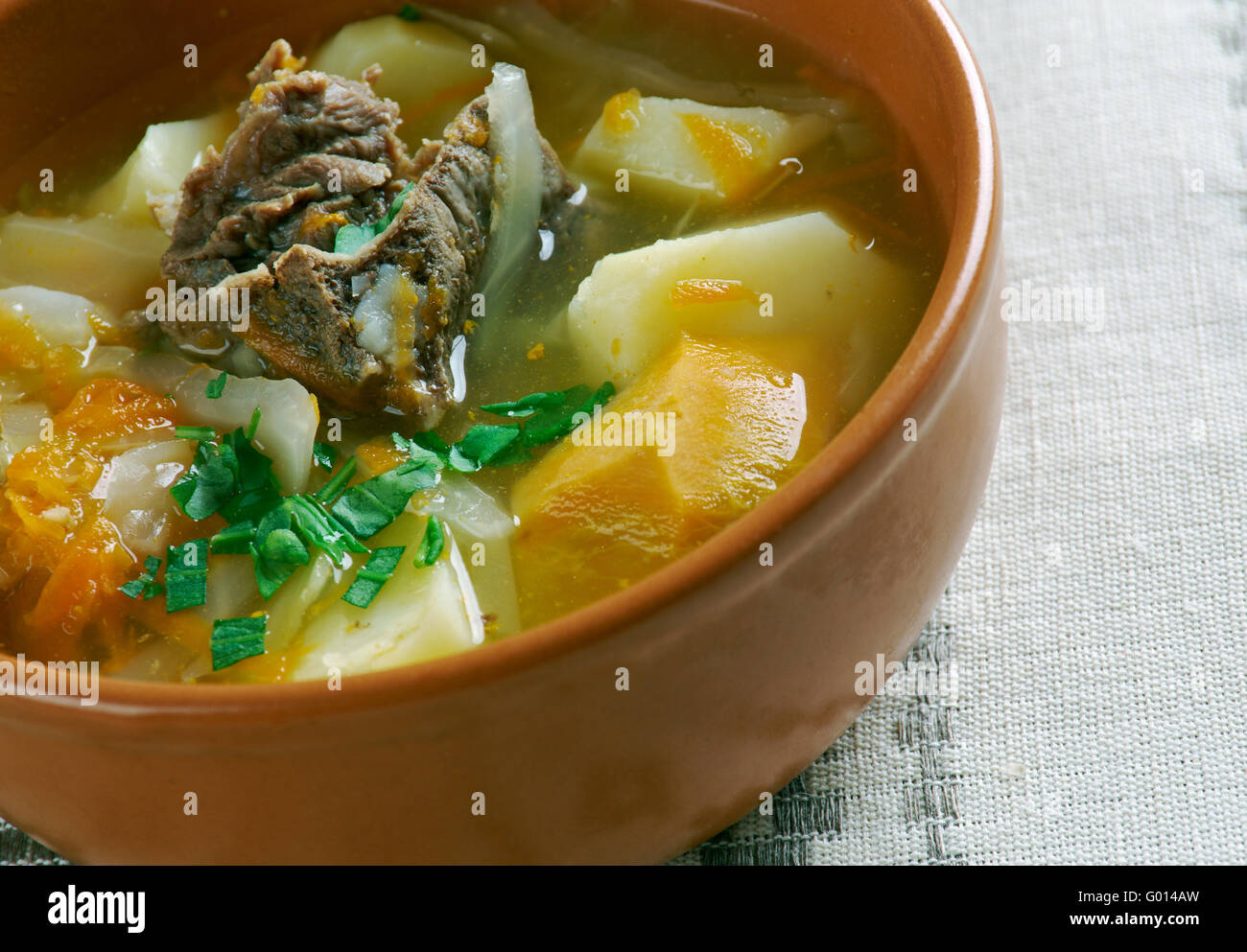 Belarusian traditional soup Stock Photo - Alamy