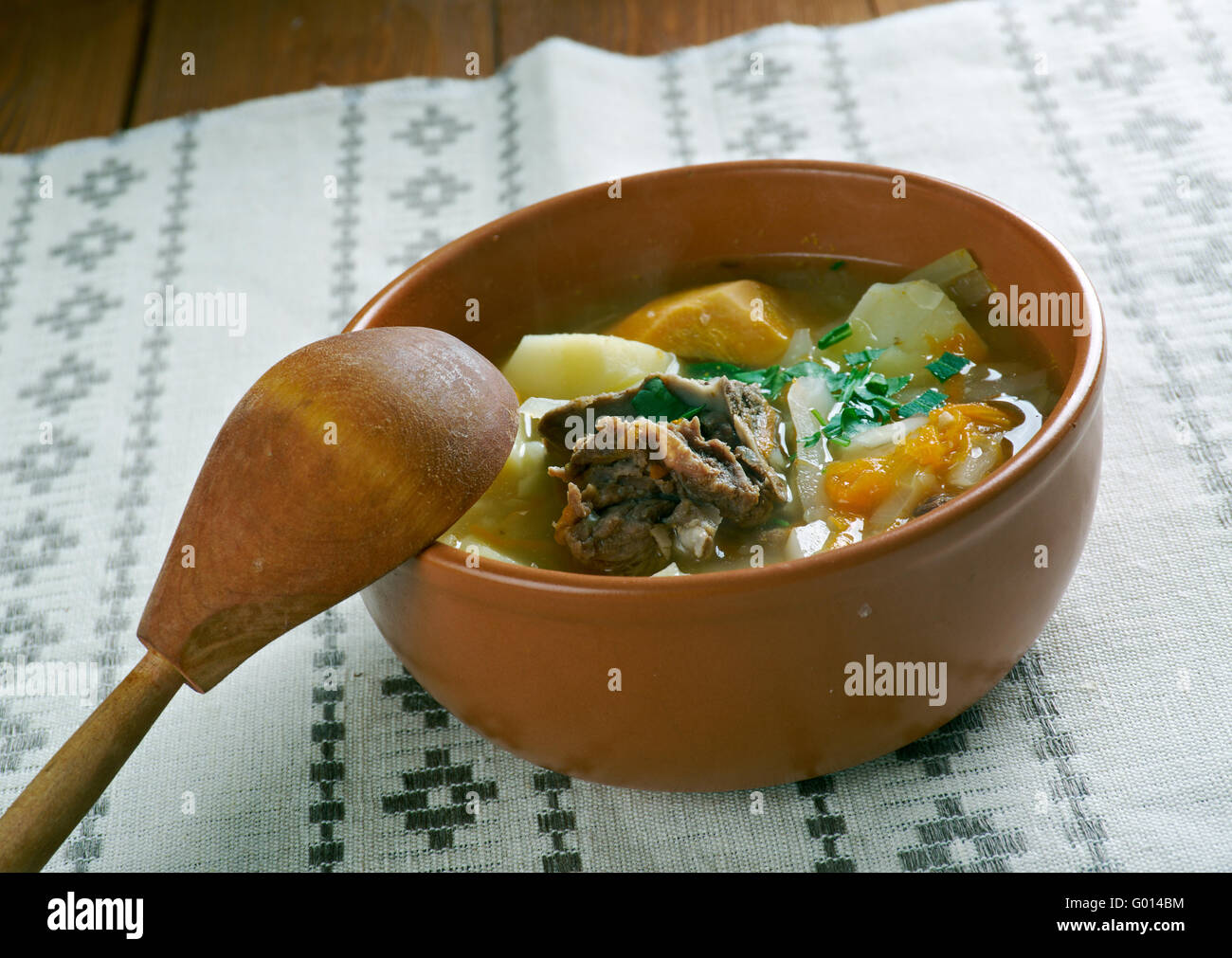 Belarusian traditional soup Stock Photo - Alamy