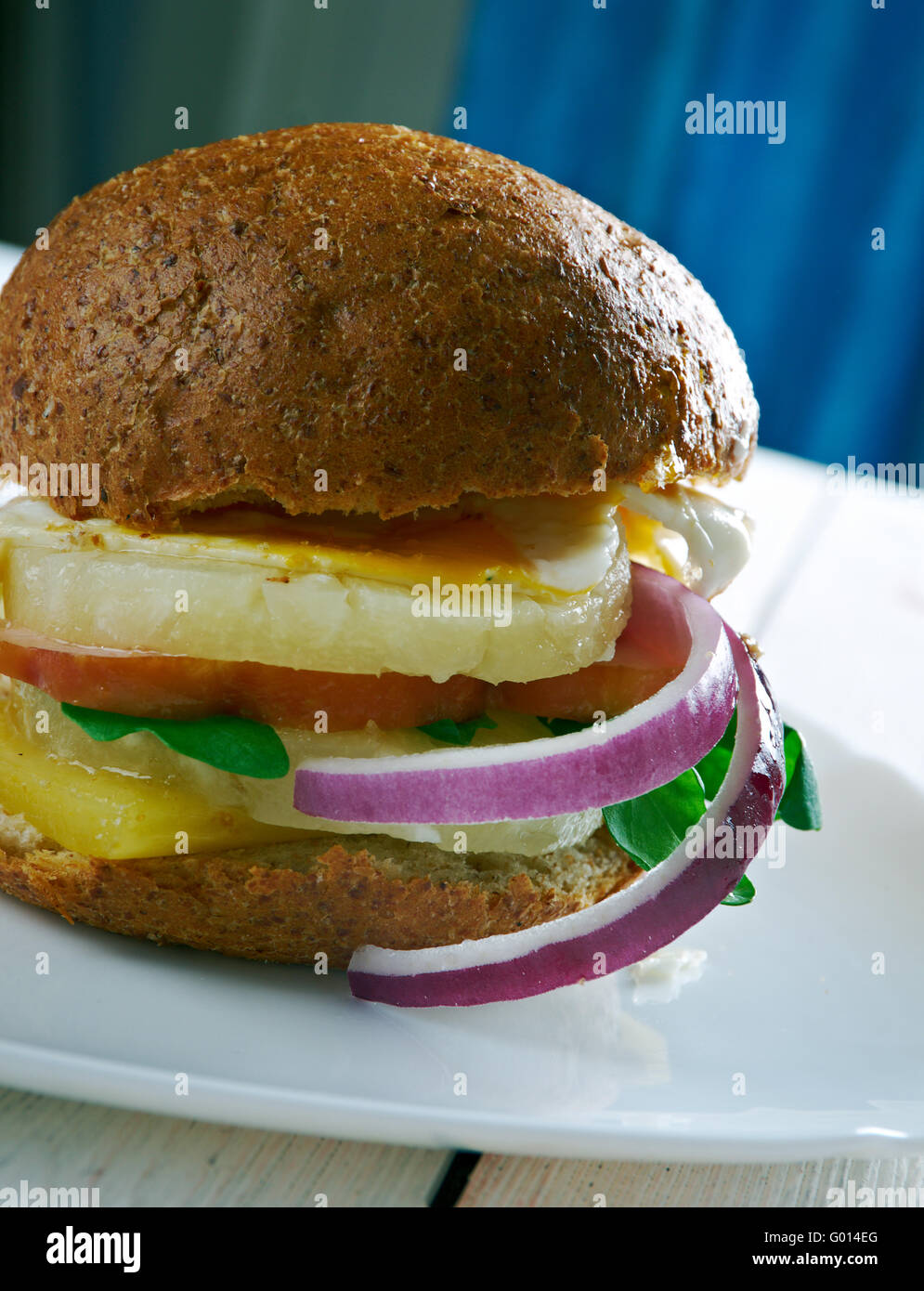 Australian hamburger hi-res stock photography and images - Alamy