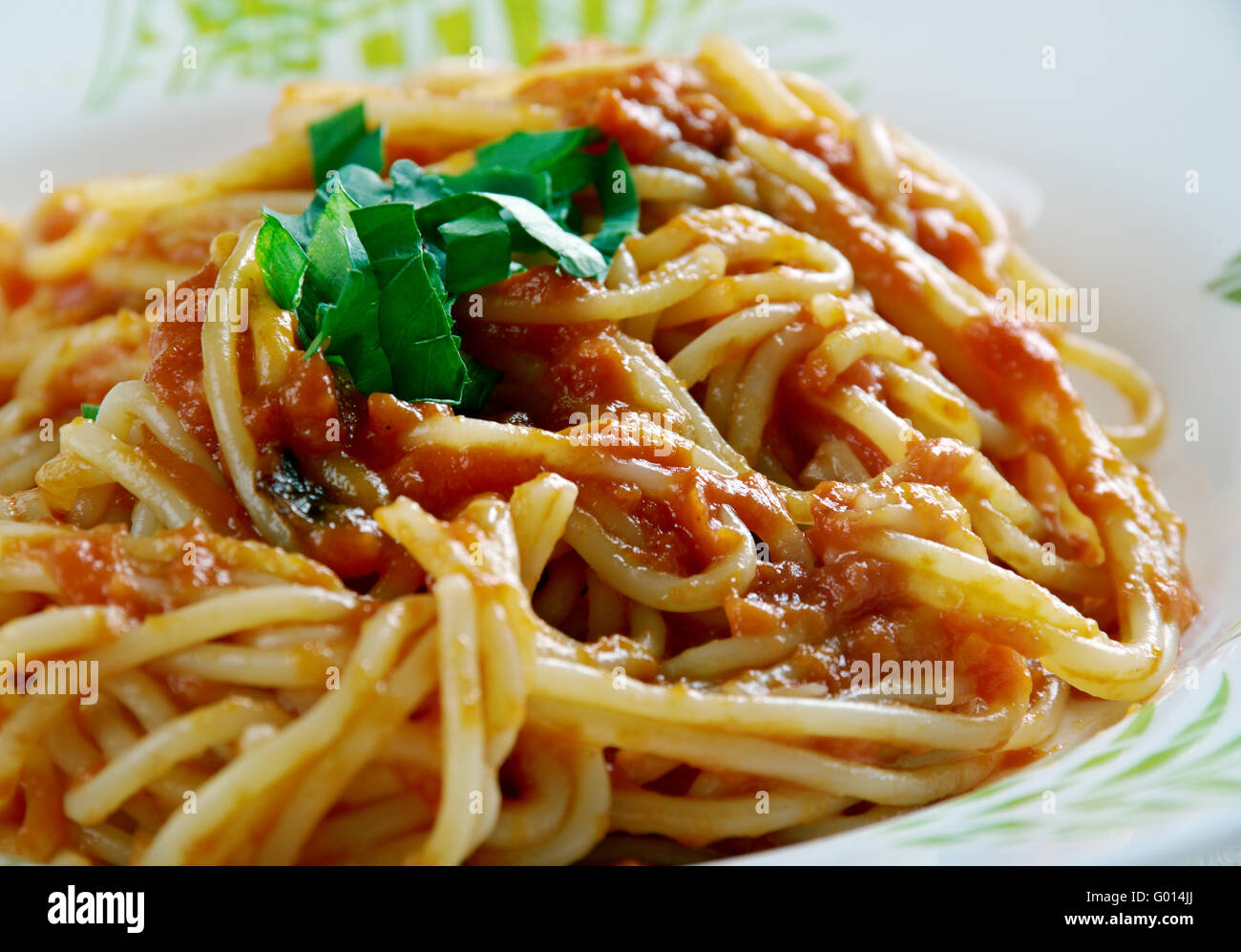 Spaghetti alla chitarra Stock Photo - Alamy