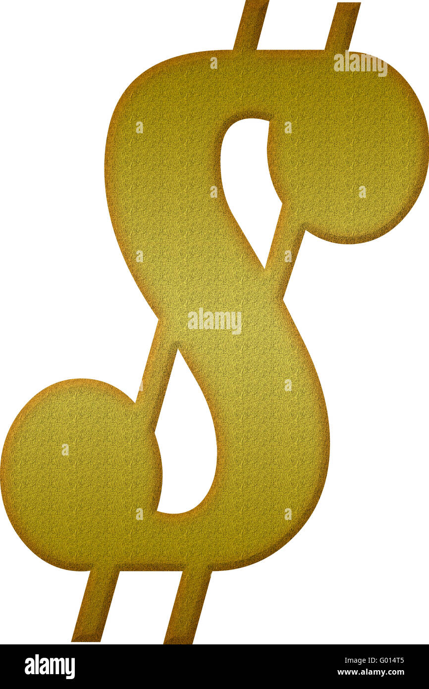 US currency dollar sign illustration Stock Photo - Alamy