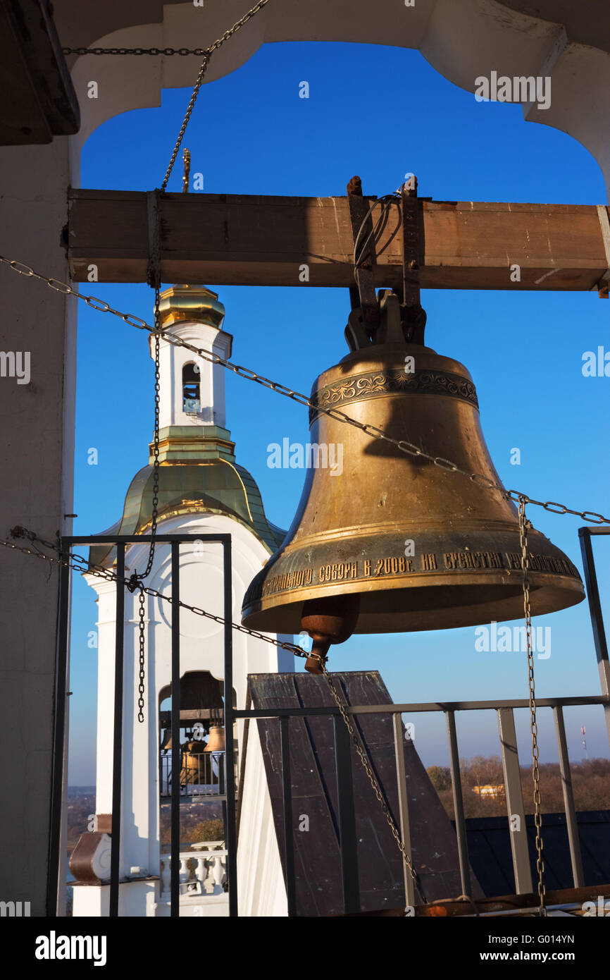 Bells on belltower Stock Photo - Alamy