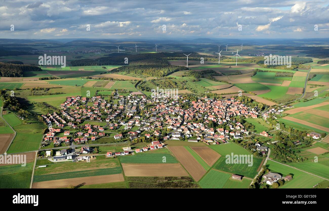 Urspringen, district Main Spessart, Bavaria Stock Photo - Alamy