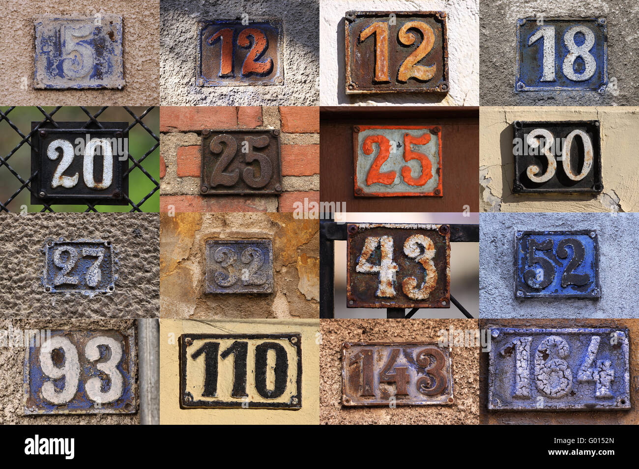 Houses numbers signs hi-res stock photography and images - Alamy
