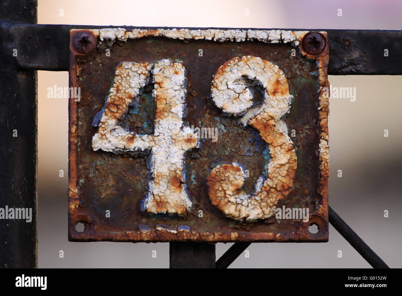 City house numbers hi-res stock photography and images - Alamy