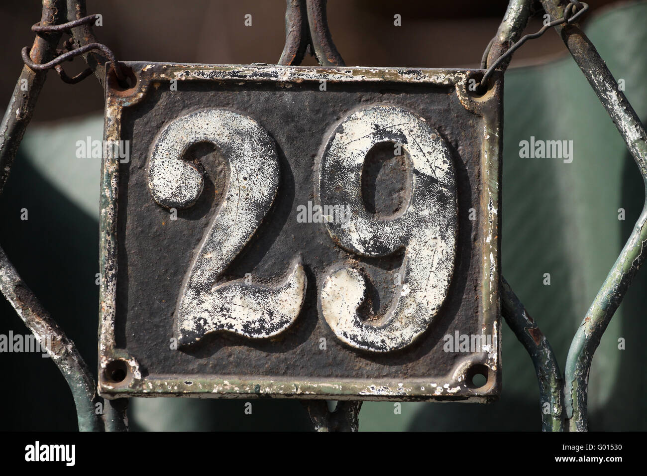 House numbers hi-res stock photography and images - Alamy