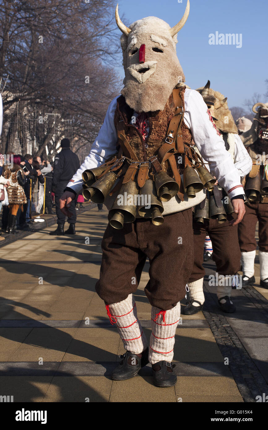 Kuker festival Bulgaria Stock Photo - Alamy