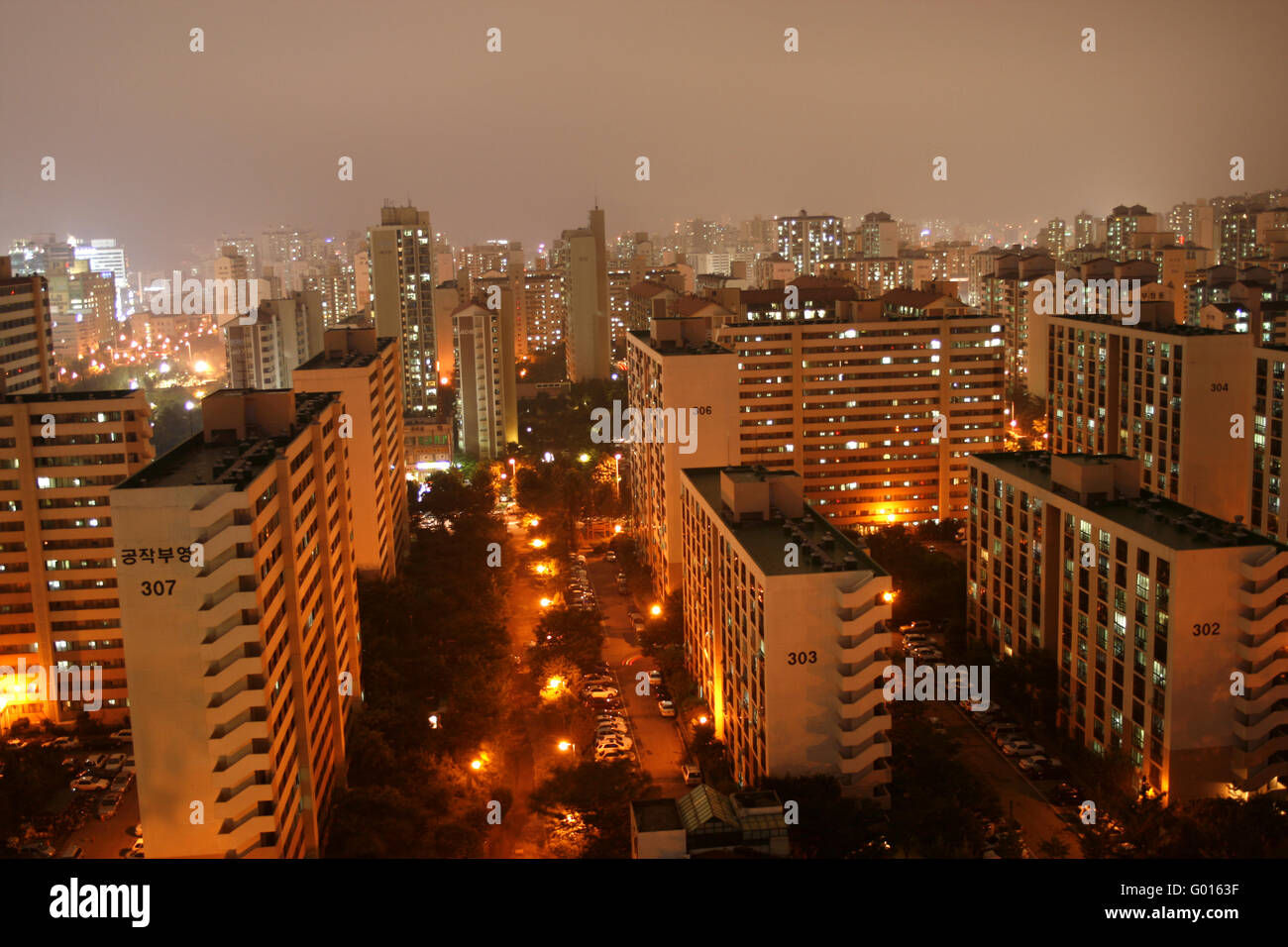 Night Scene Series Stock Photo - Alamy