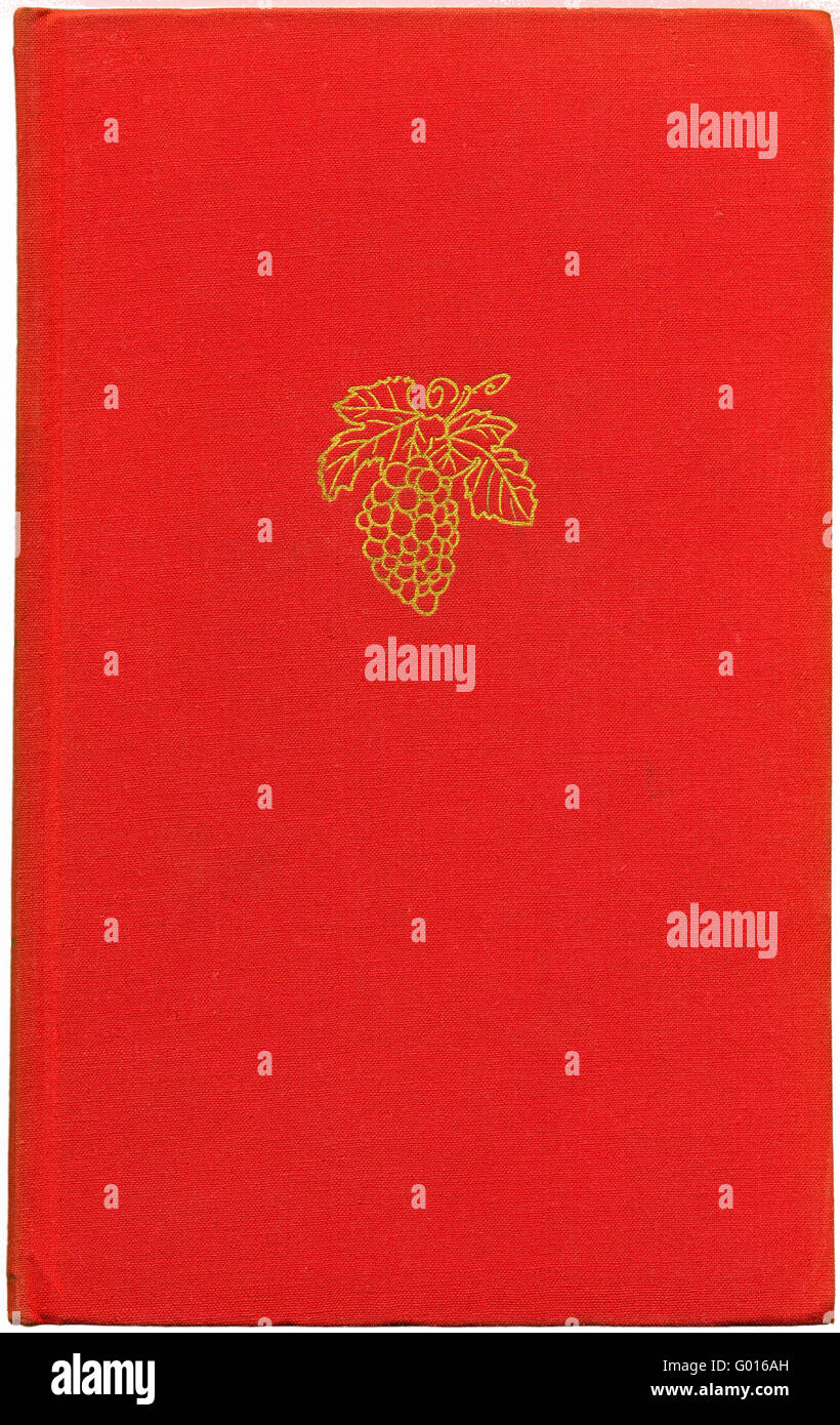 Ancient book with grapes Stock Photo - Alamy