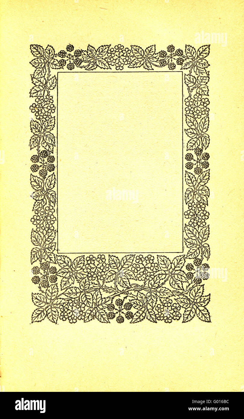 vintage paper frame Stock Photo - Alamy