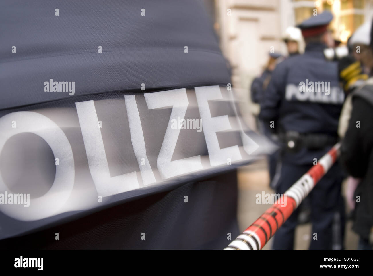 Polizei katastrophe hi-res stock photography and images - Alamy