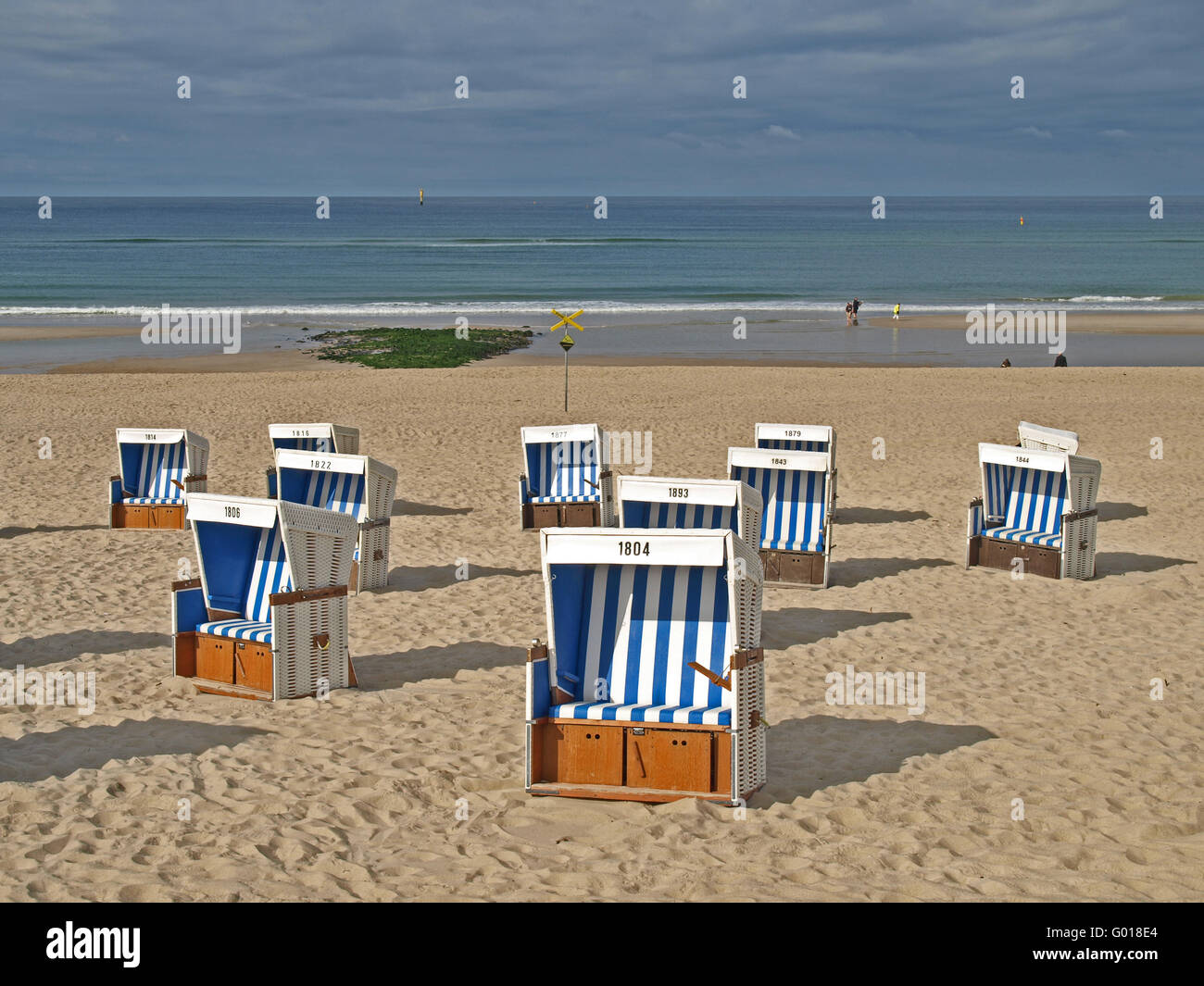 A Splendorous Morning at the Beach of Westerland Stock Photo - Alamy