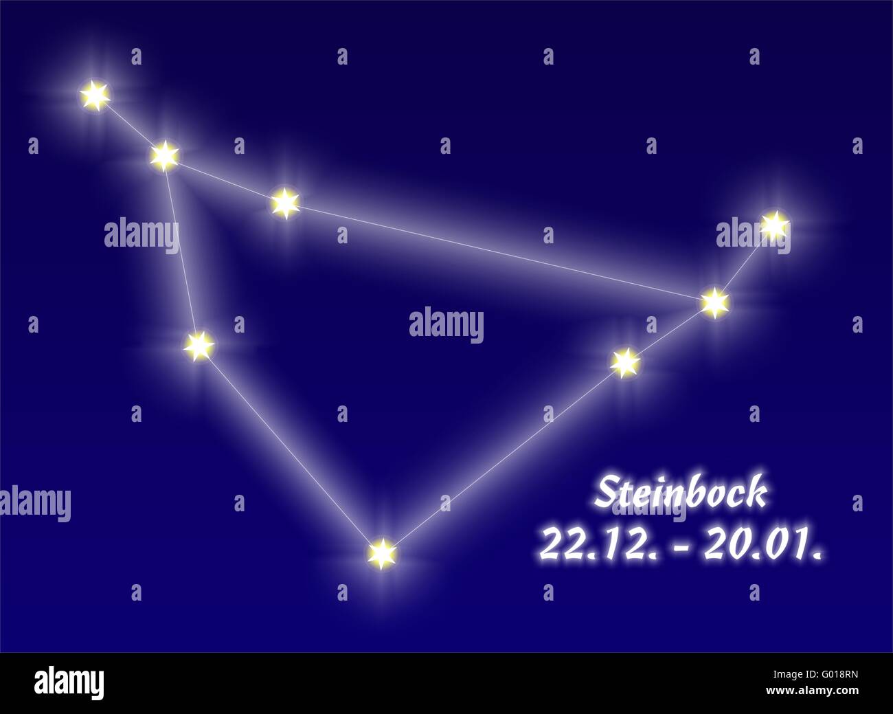 Steinbock zeichen hi-res stock photography and images - Alamy