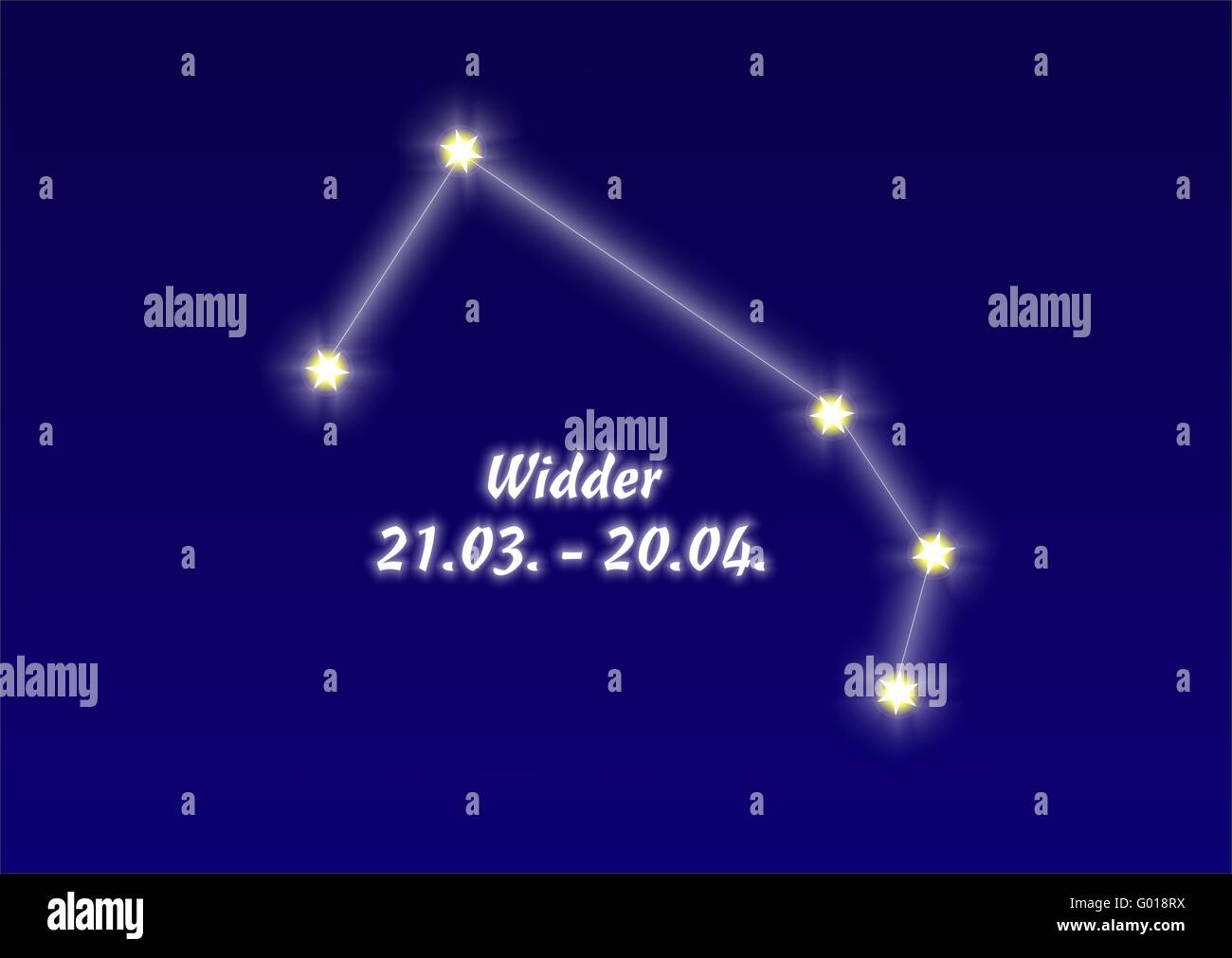 Sternbild widder hi-res stock photography and images - Alamy