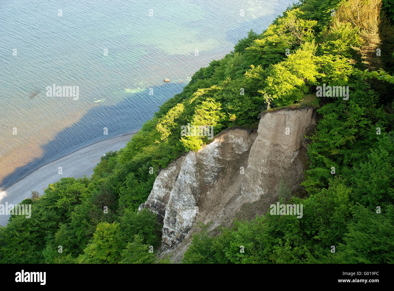 Chalk cliffs of Ruegen Stock Photo - Alamy