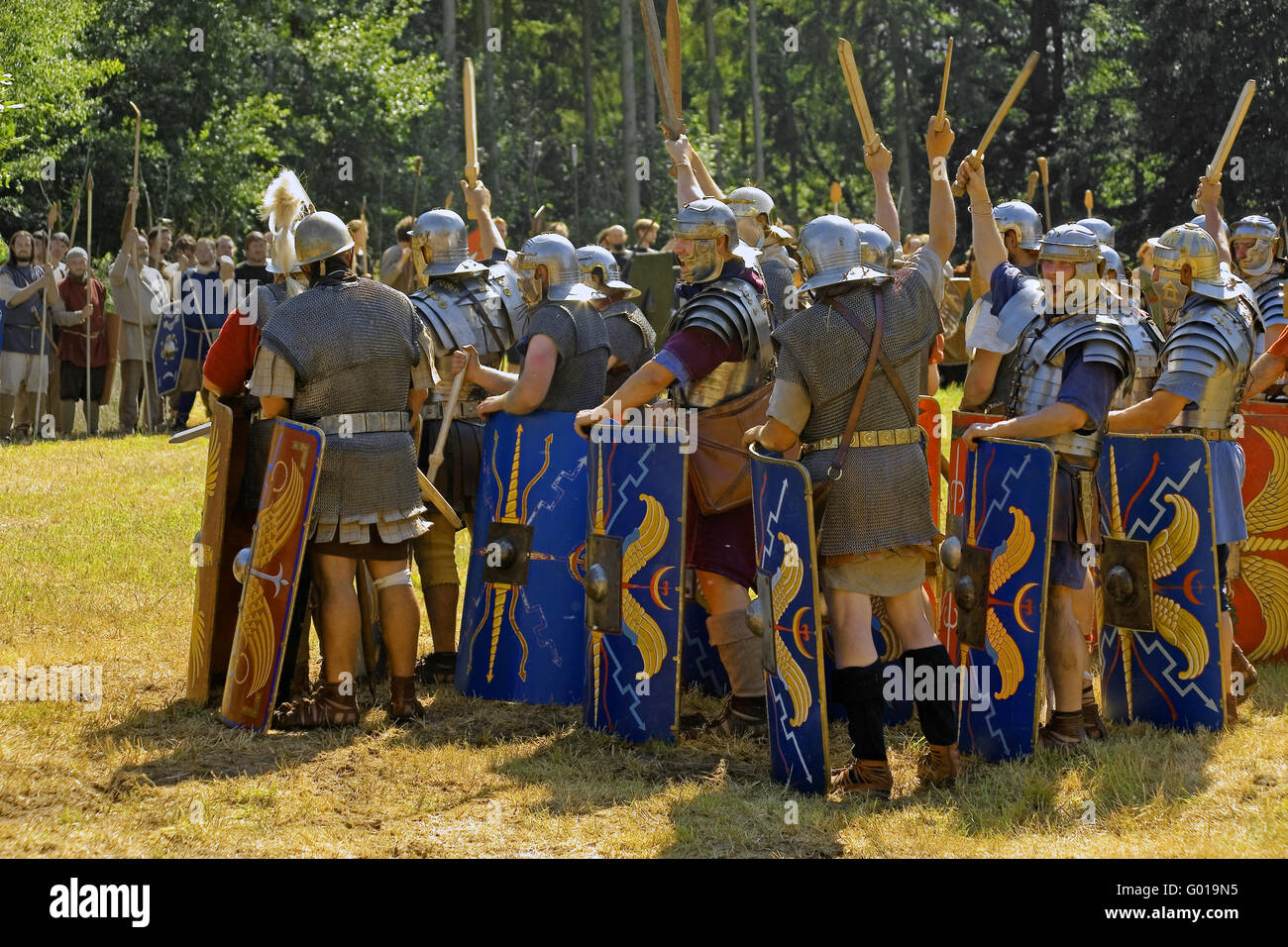 Battle of the Teutoburg Forest Stock Photo - Alamy
