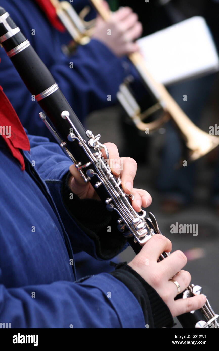 Trumpet clarinet hi-res stock photography and images - Alamy