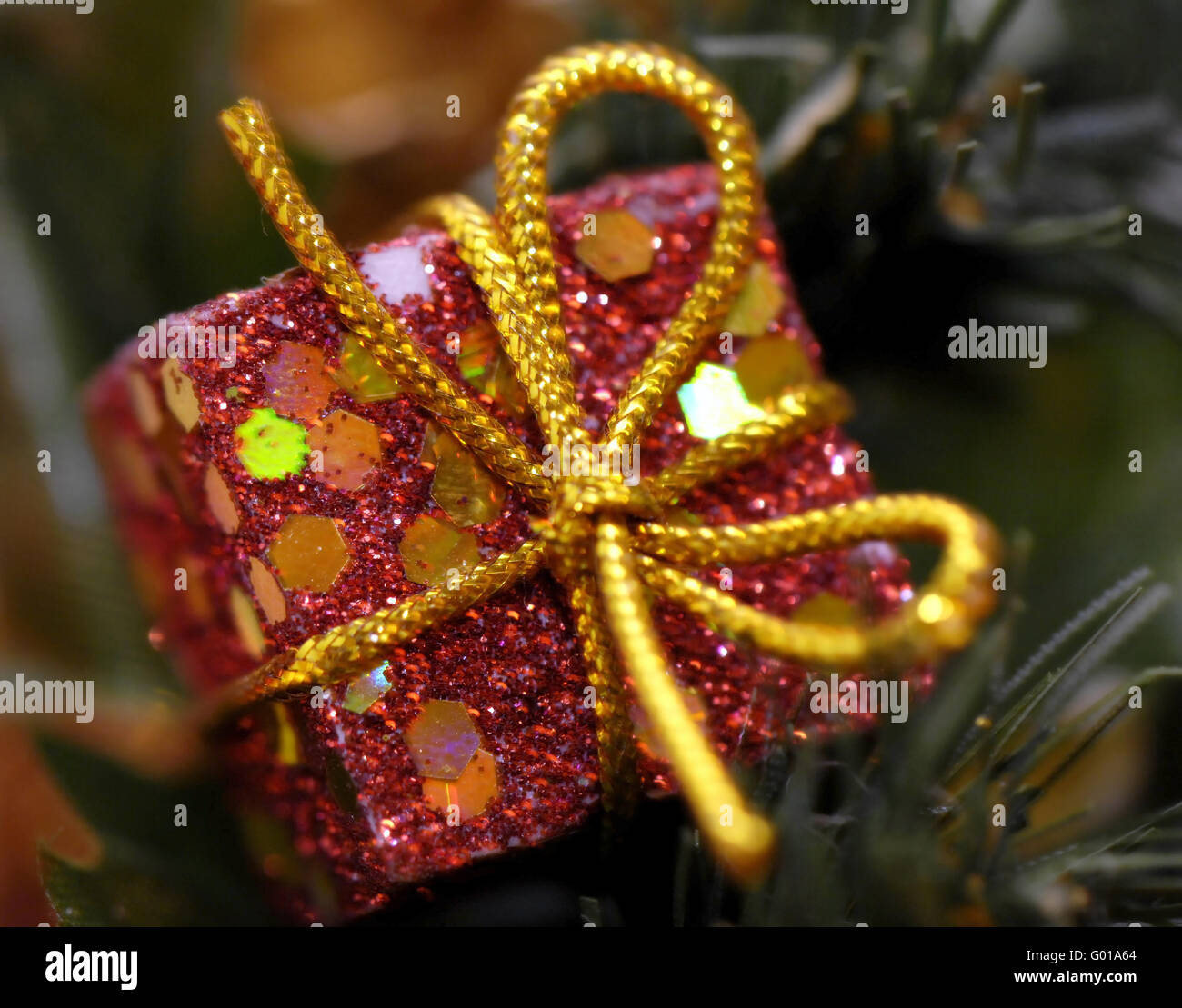 Gold parcel hi-res stock photography and images - Alamy