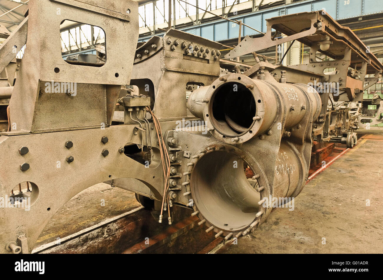 Meiningen Steam Locomotive Works Stock Photo - Alamy