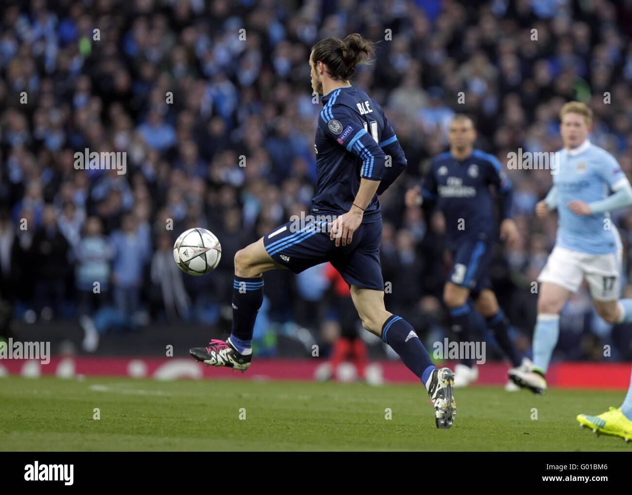Gareth Bale of Real Madrid in action during the match of Champions ...