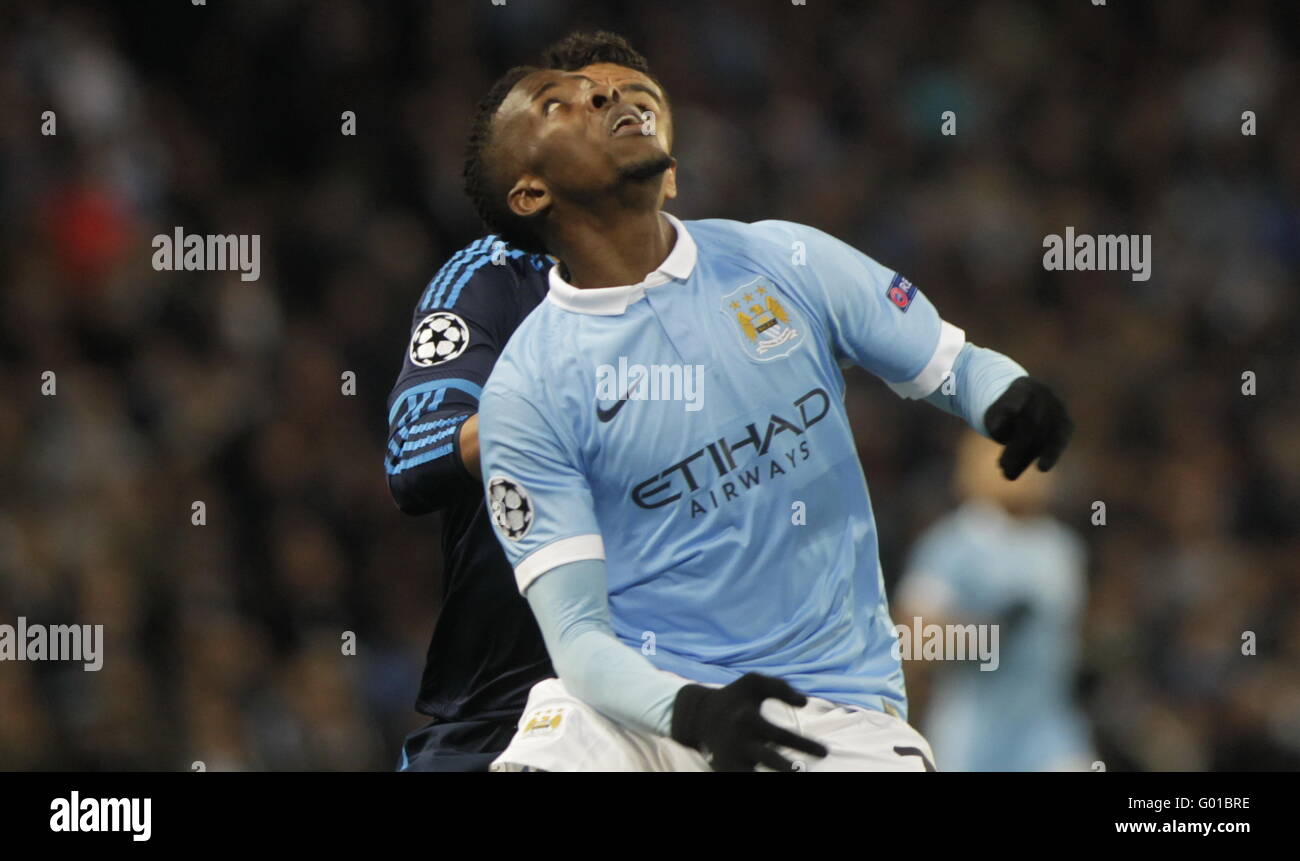 Kelechi Iheanacho of Manchester City in action during the match of ...