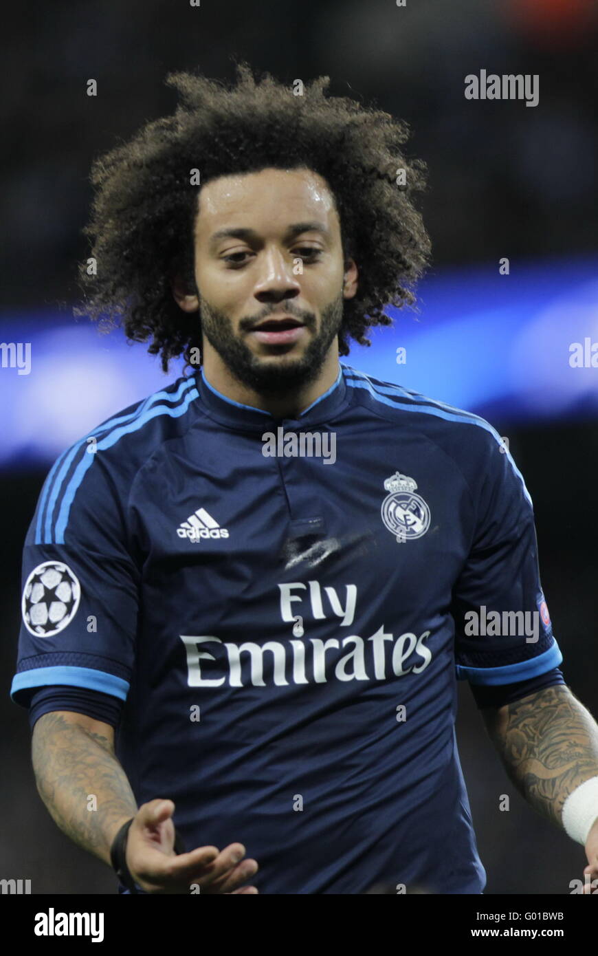 Marcelo of Real Madrid in action during the match of Champions League ...