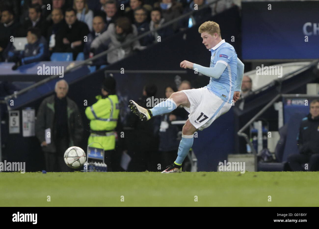 Kevin De Bruyne of Manchester City in action during the match of ...