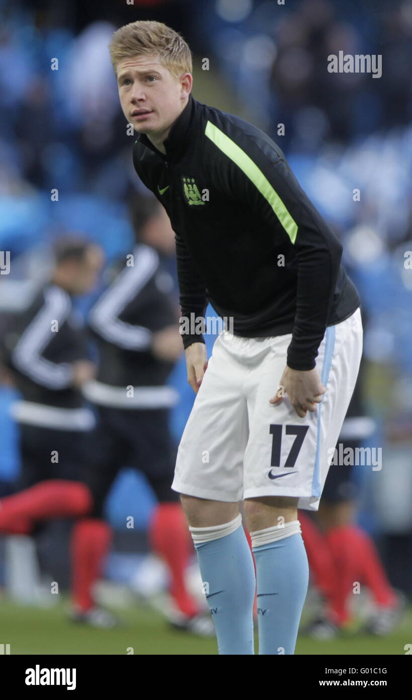 Kevin De Bruyne from Manchester City in action during the match of ...