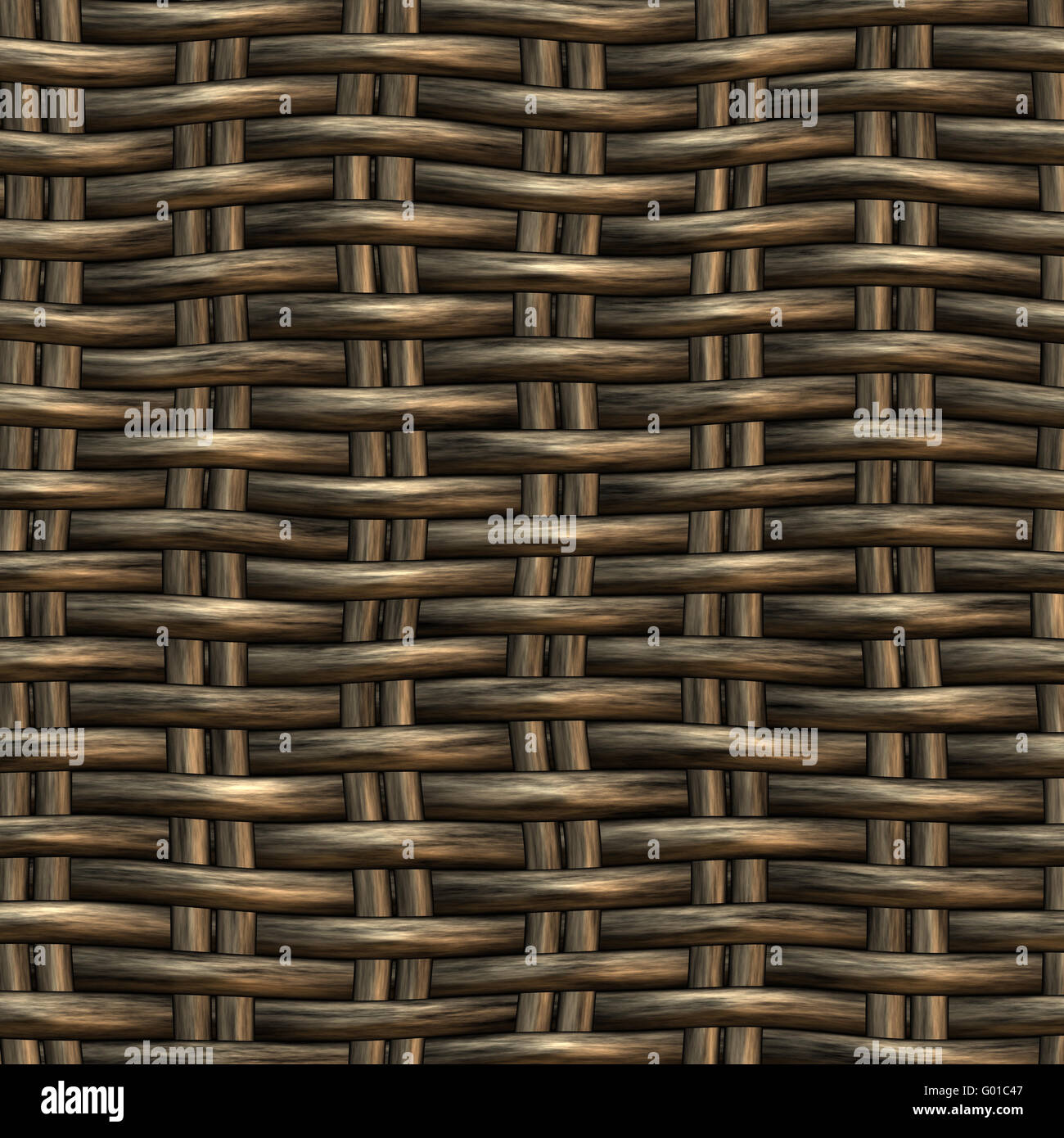 seamless 3d texture of brown interweaved basket Stock Photo - Alamy