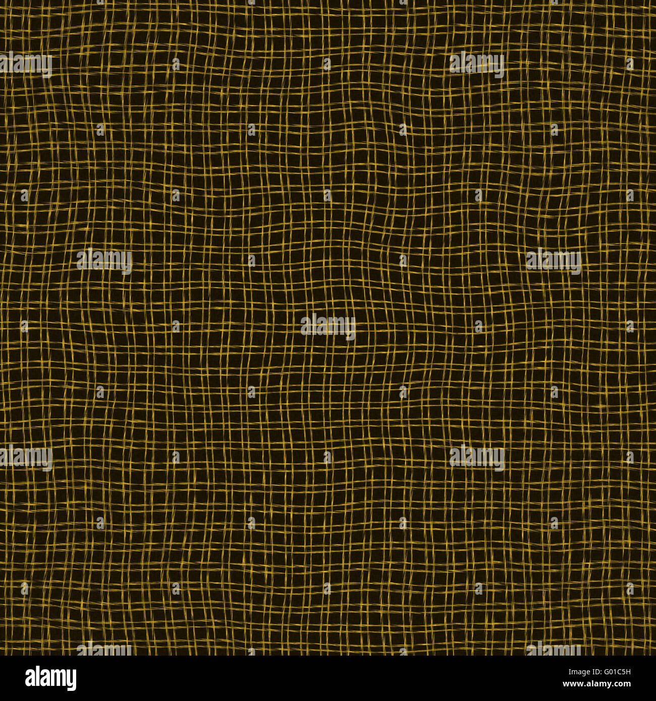 seamless texture of dirty waving gold threads on black background Stock ...