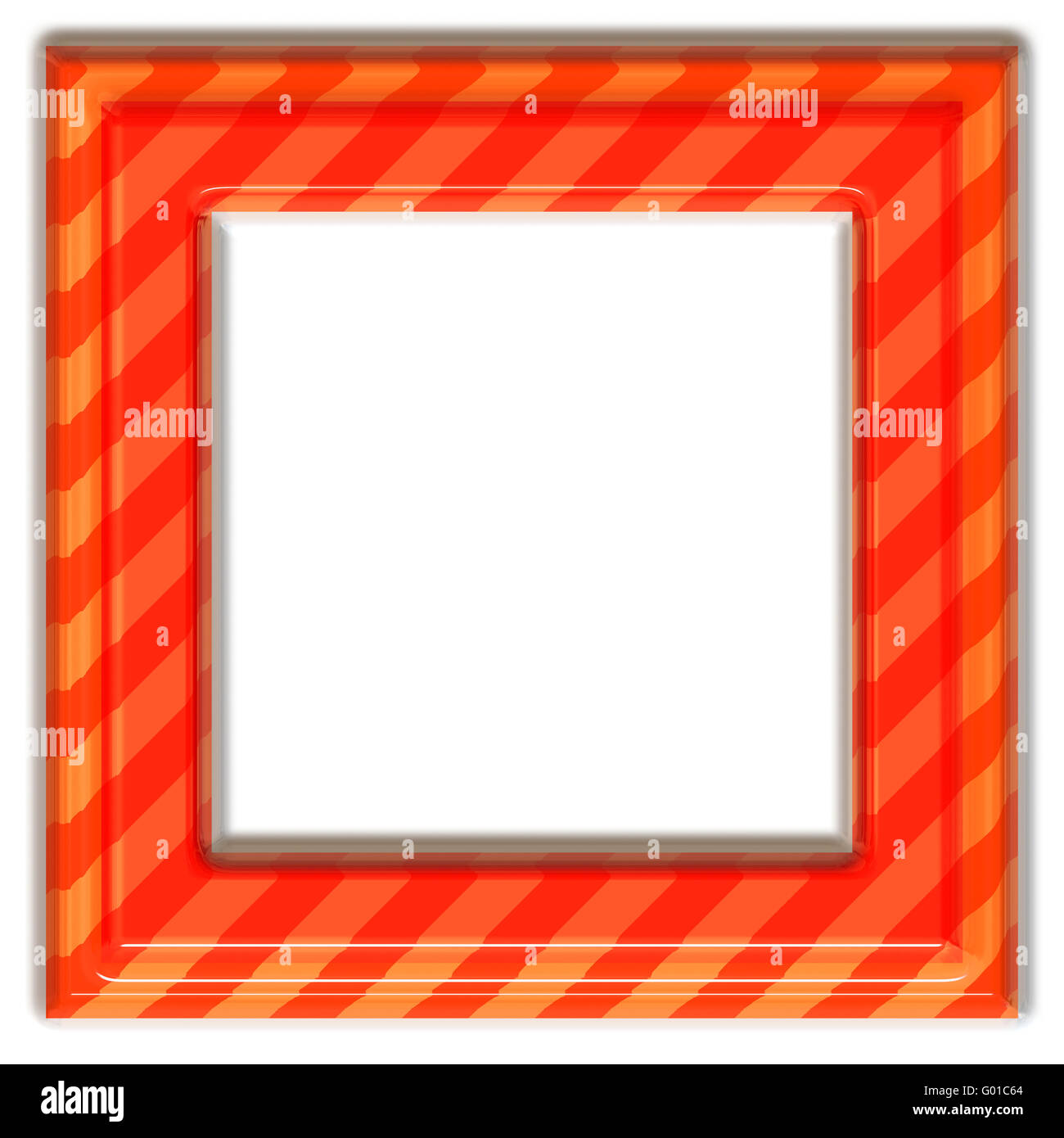 3d texture of glossy orange to red diagonal striped frame Stock Photo ...