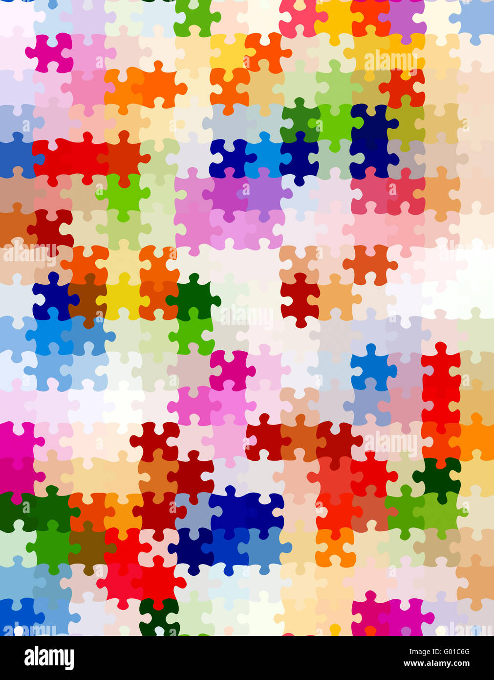 texture of colorful bright jigsaw puzzle pieces Stock Photo - Alamy