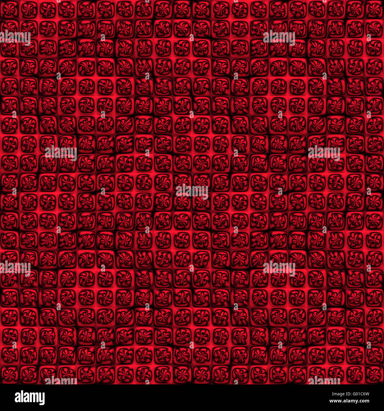 seamless texture of bright red blocks and dots Stock Photo - Alamy