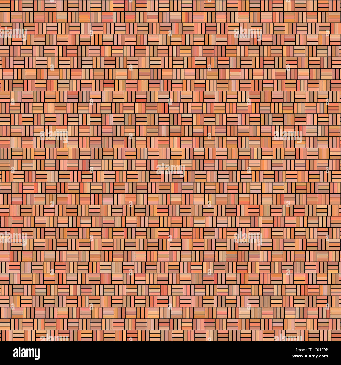seamless texture of little blocks in warm colors Stock Photo - Alamy