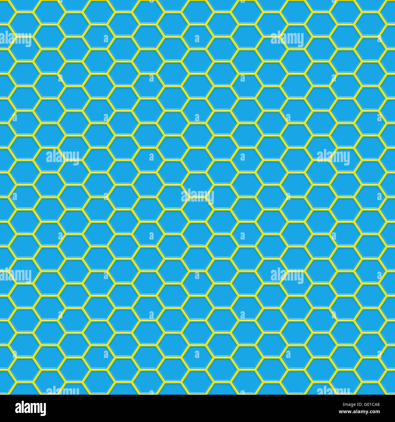 seamless 3d texture of yellow geometric shapes on blue Stock Photo - Alamy